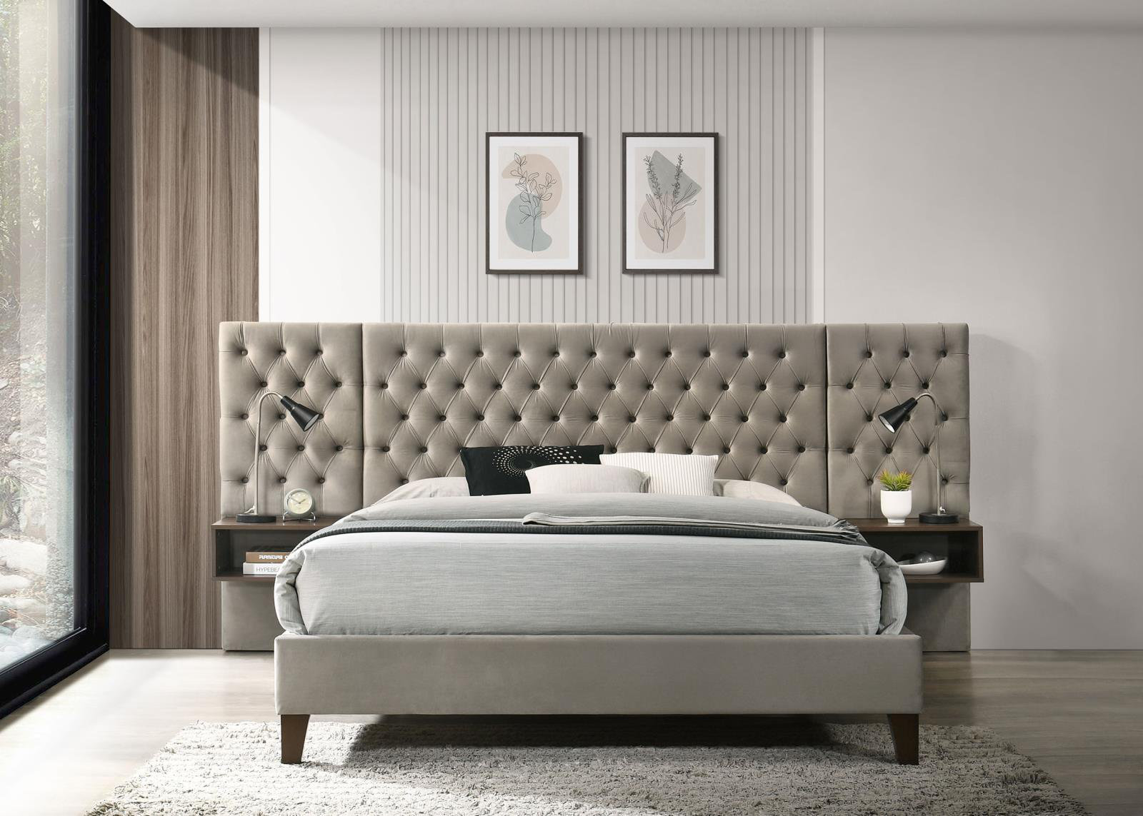 Eastern king platform bed frame store